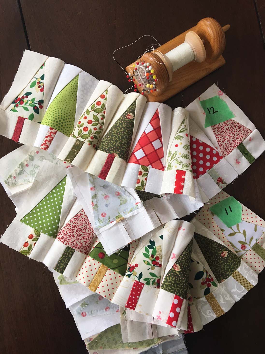 QuiltBee: Time To Get My Little Trees Together Too!
