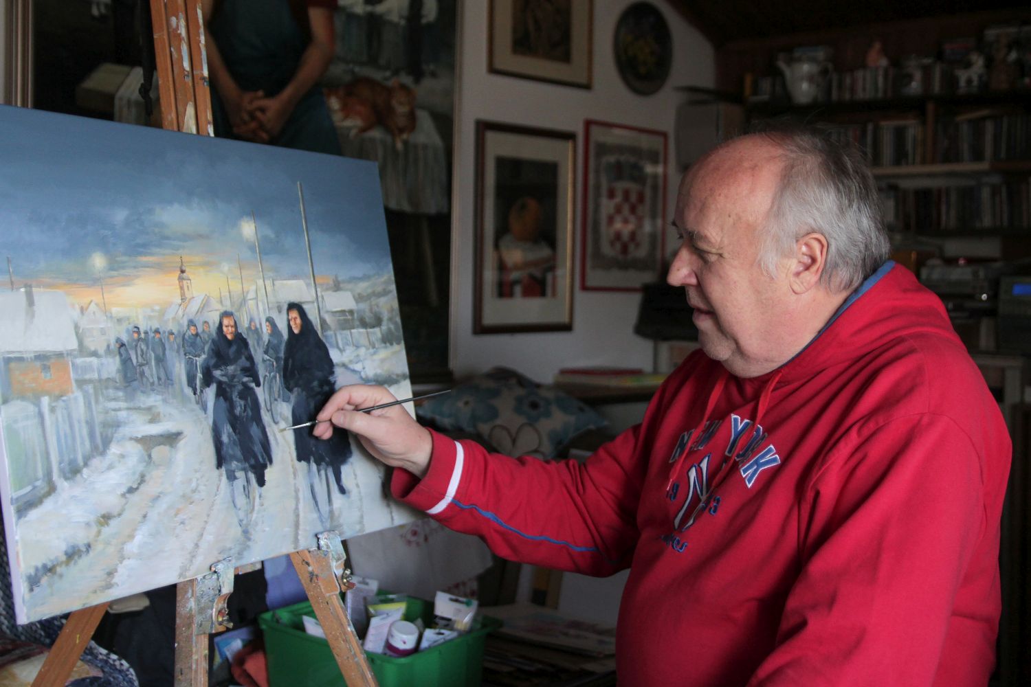 Il giubileo artistico di Zdravko : La pittura è sempre stata l ...