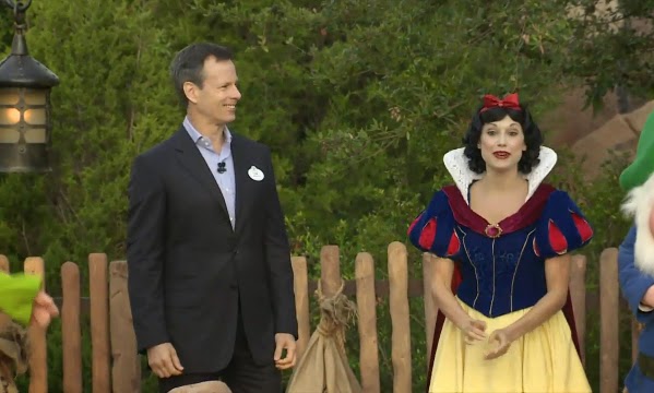 Filmic Light - Snow White Archive: Mine Train Dedication Ceremony