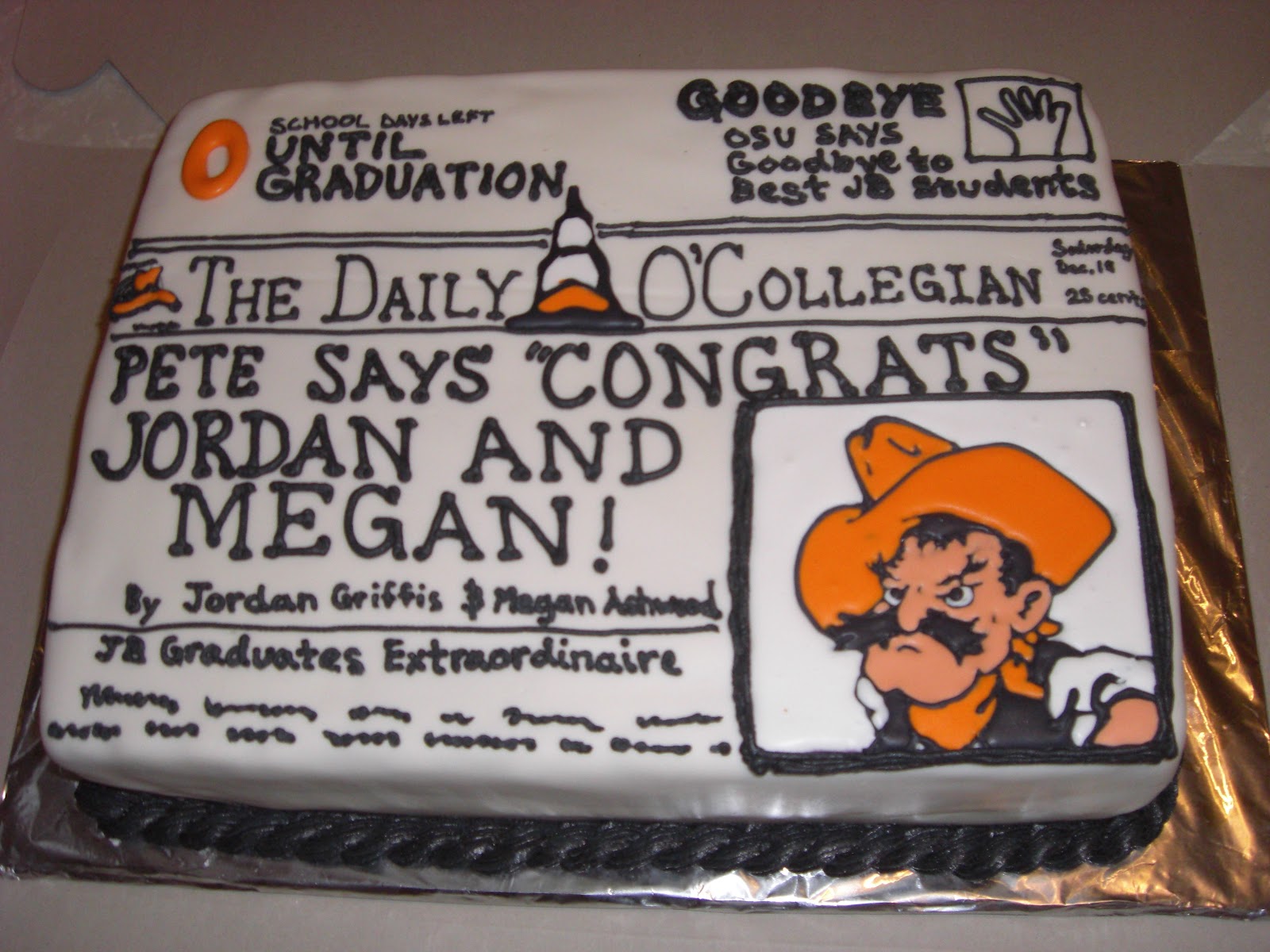Sarah Jones Cakes!: Graduation Cakes