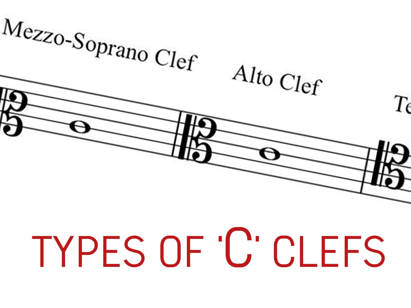 Types of 'C' Clefs - Goldsmth's Blog