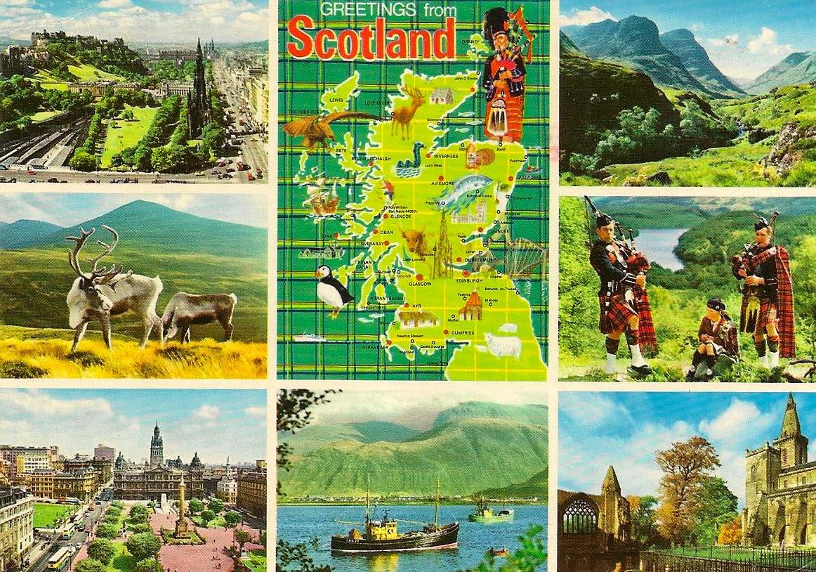 Uibles: A Family Blog: 1984 Scotland Postcards -July 21,23