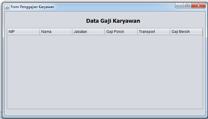 Menampilkan Data Di Database Mysql Pada Jtable Netbeans Belajar Coding
