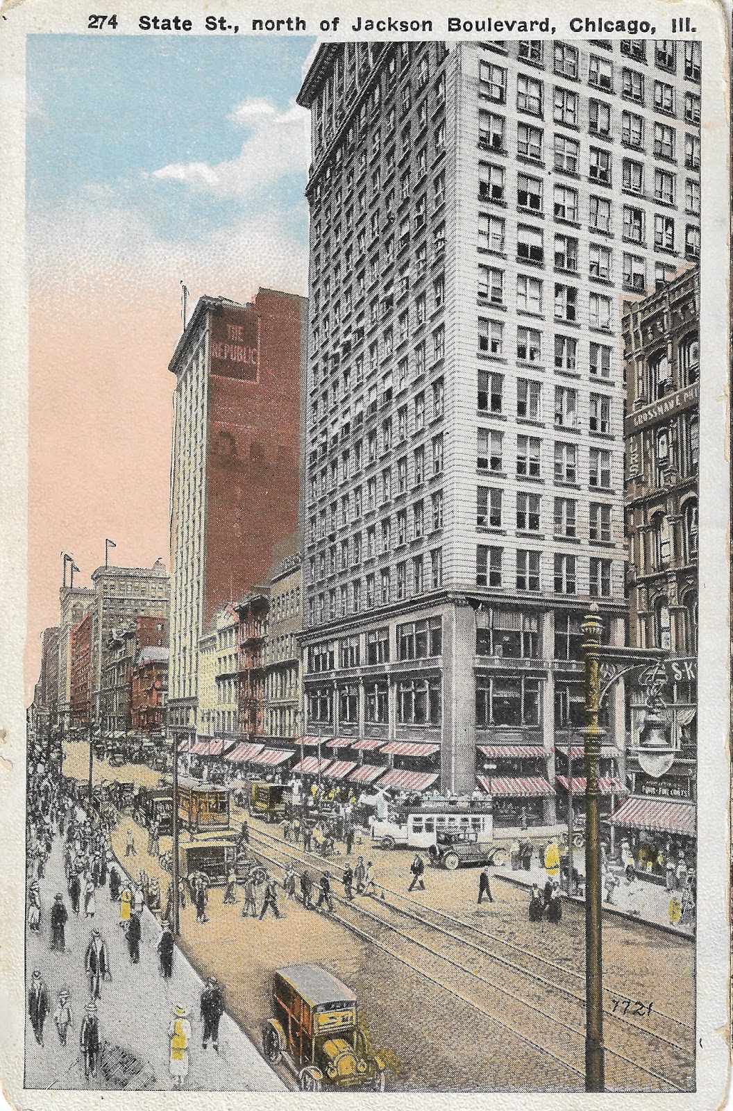 Early Chicago Streetlife: Congestion Everywhere