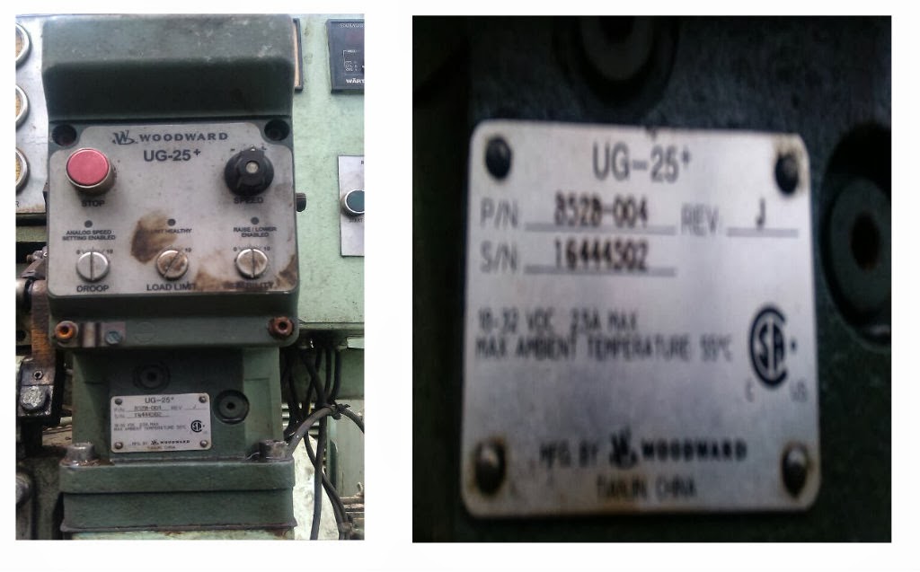 Woodward UG 25+ Governor | Supplier Of Marine Spare Parts