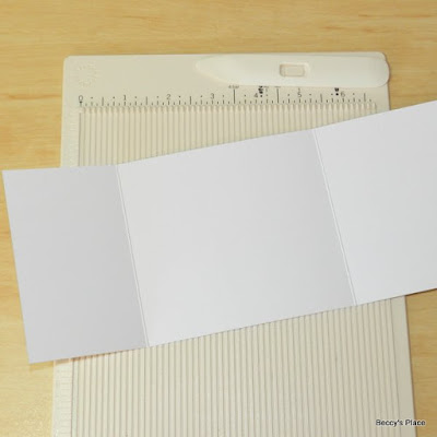 Beccy's Place: Tutorial - Flap Fold Card