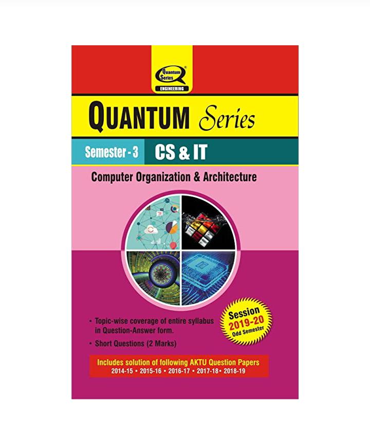 B Tech Engineering Coa Computer Organization And Architecture Quantum Notes Pdf