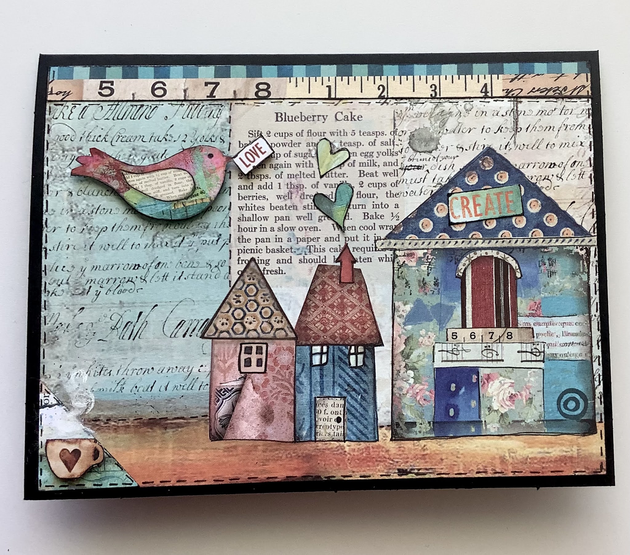 Beyond the Fringe Crafts: Stamperia Patchwork cards