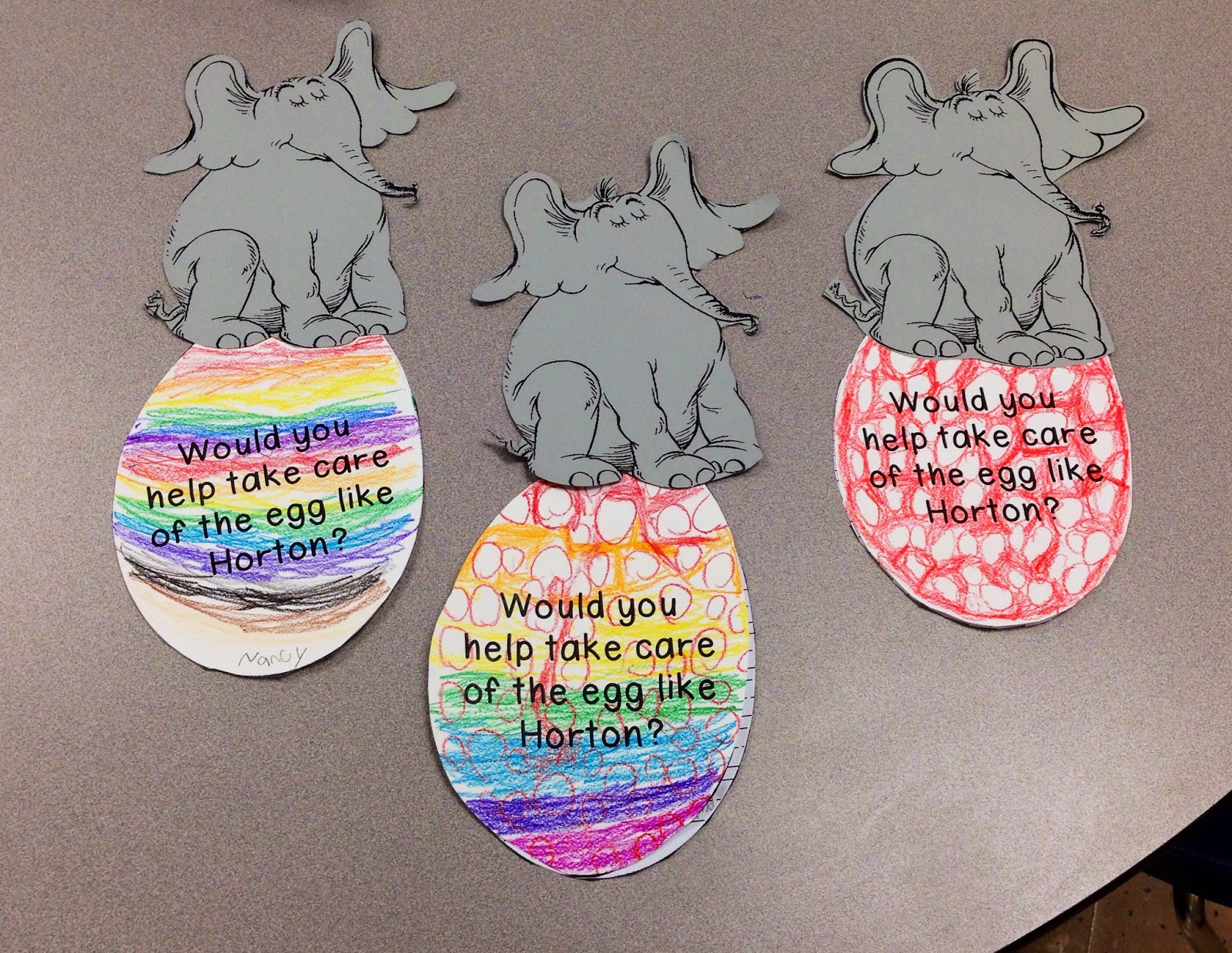 Horton Hatches The Egg Coloring Pages