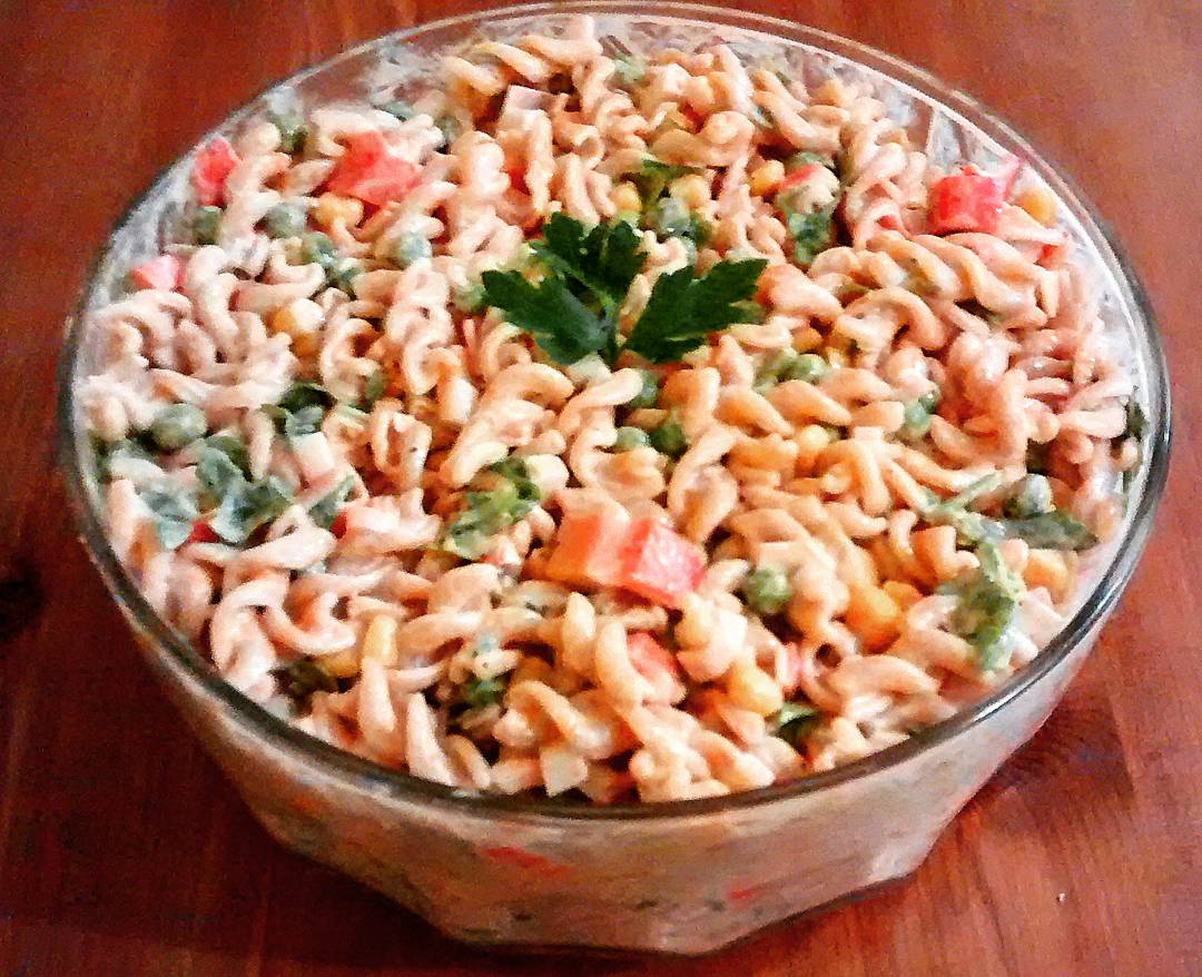 Cook and Bake: ΜΑΚΑΡΟΝΟΣΑΛΑΤΑ ΜΕ ΚΑΒΟΥΡΙ (ΣΟΥΡΙΜΙ)