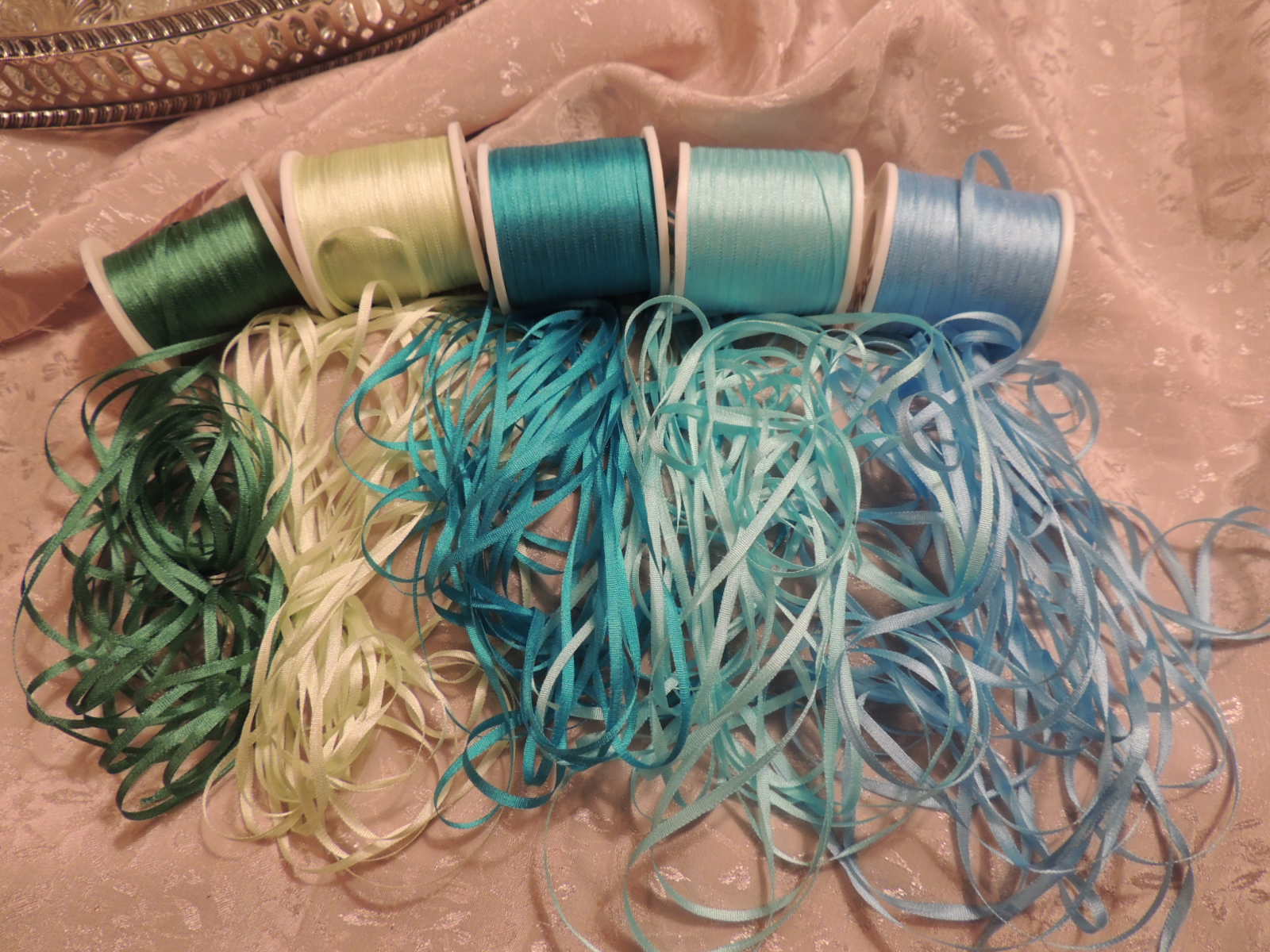 ribbonsmyth: Gorgeous 2mm Silk Ribbon at our Etsy Store at RibbonSmyth