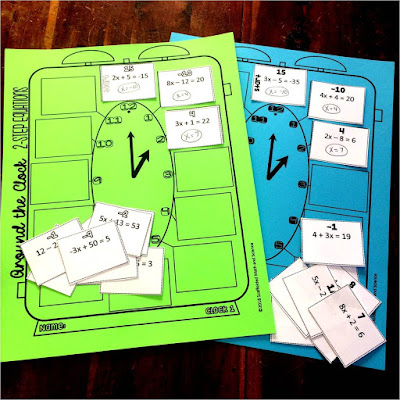 Scaffolded Math and Science: "Around the Clock!" Partner Scavenger Hunt ...