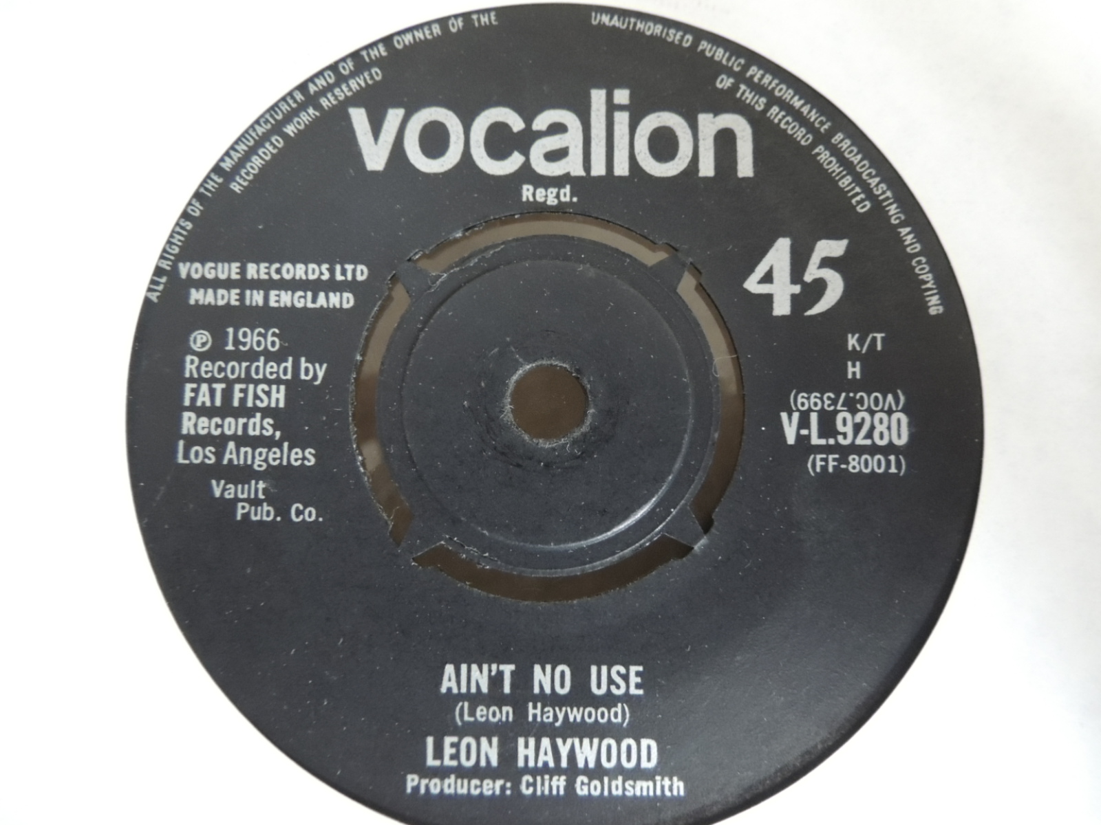 The Vinyl Word: Vinyl Obscurities - Vocalion label