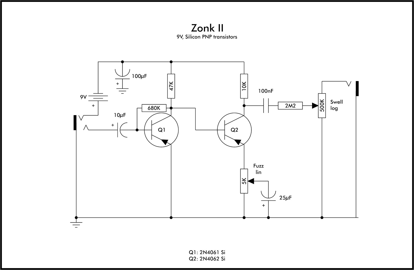 Sviken av elektroniken: Two Transistor Circuits