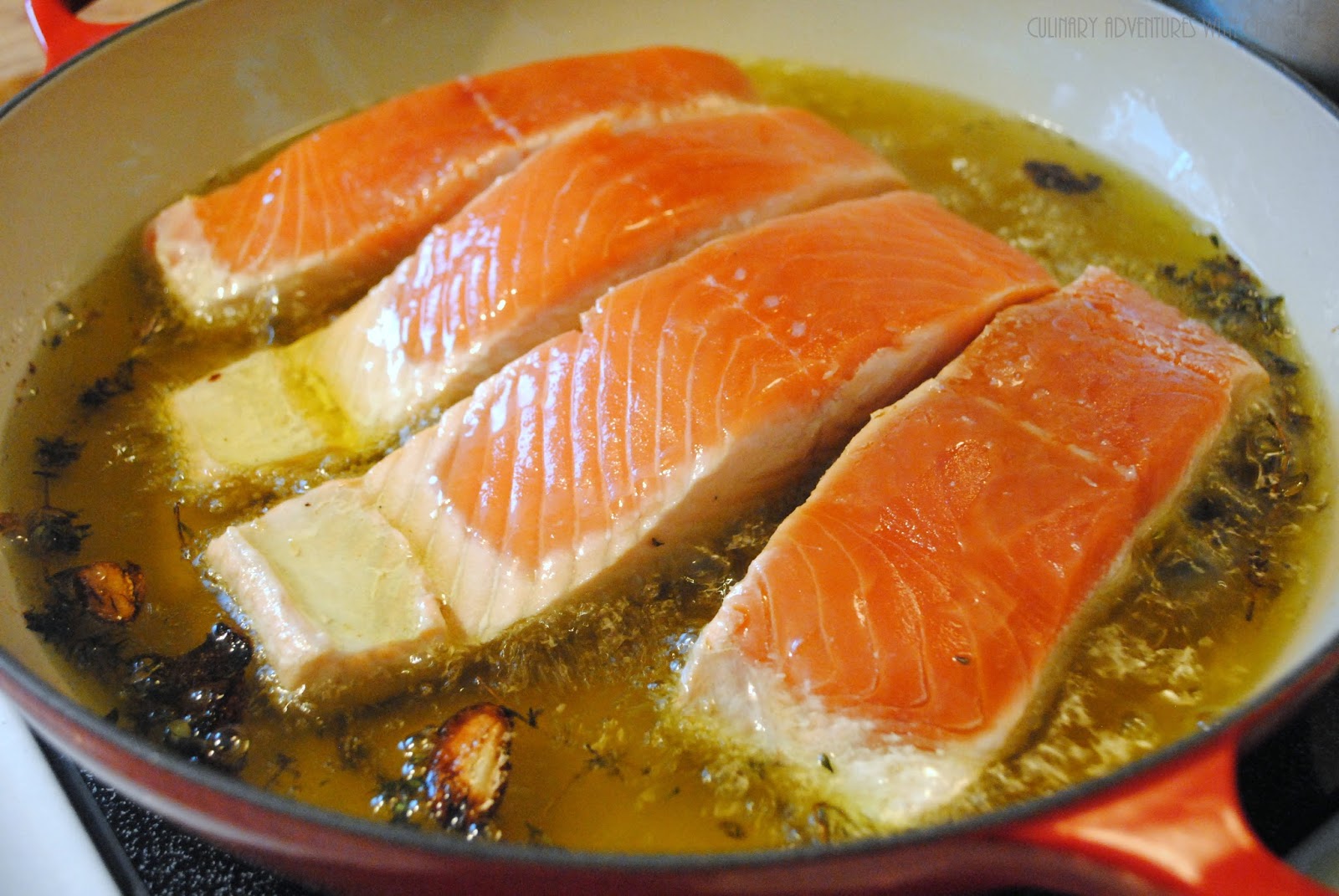 #Nourish2Flourish: Olive Oil-Poached Salmon Over Cauli-Rice Curry for # ...