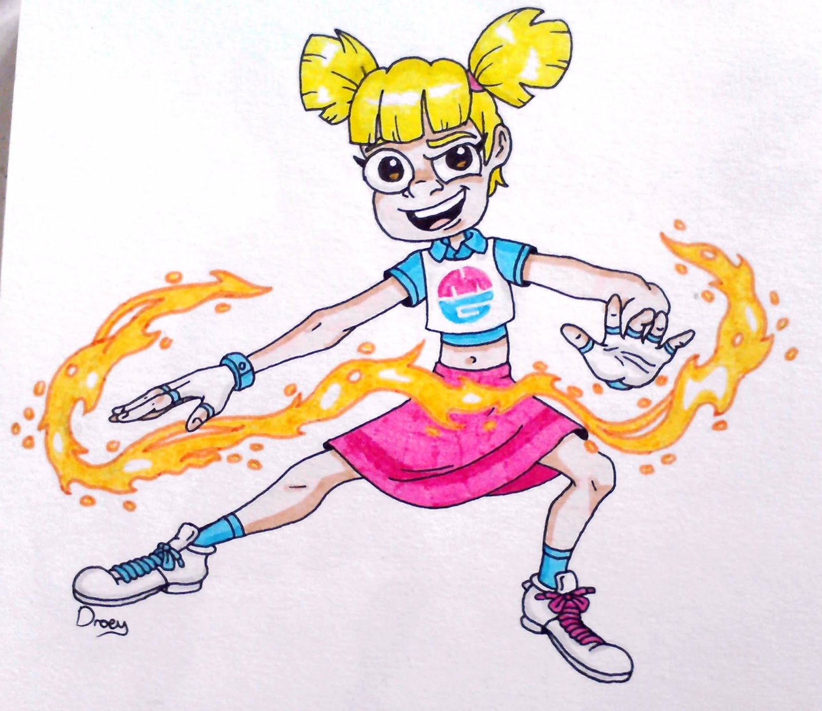 Droey's Draws: Magna Girl Fan Art