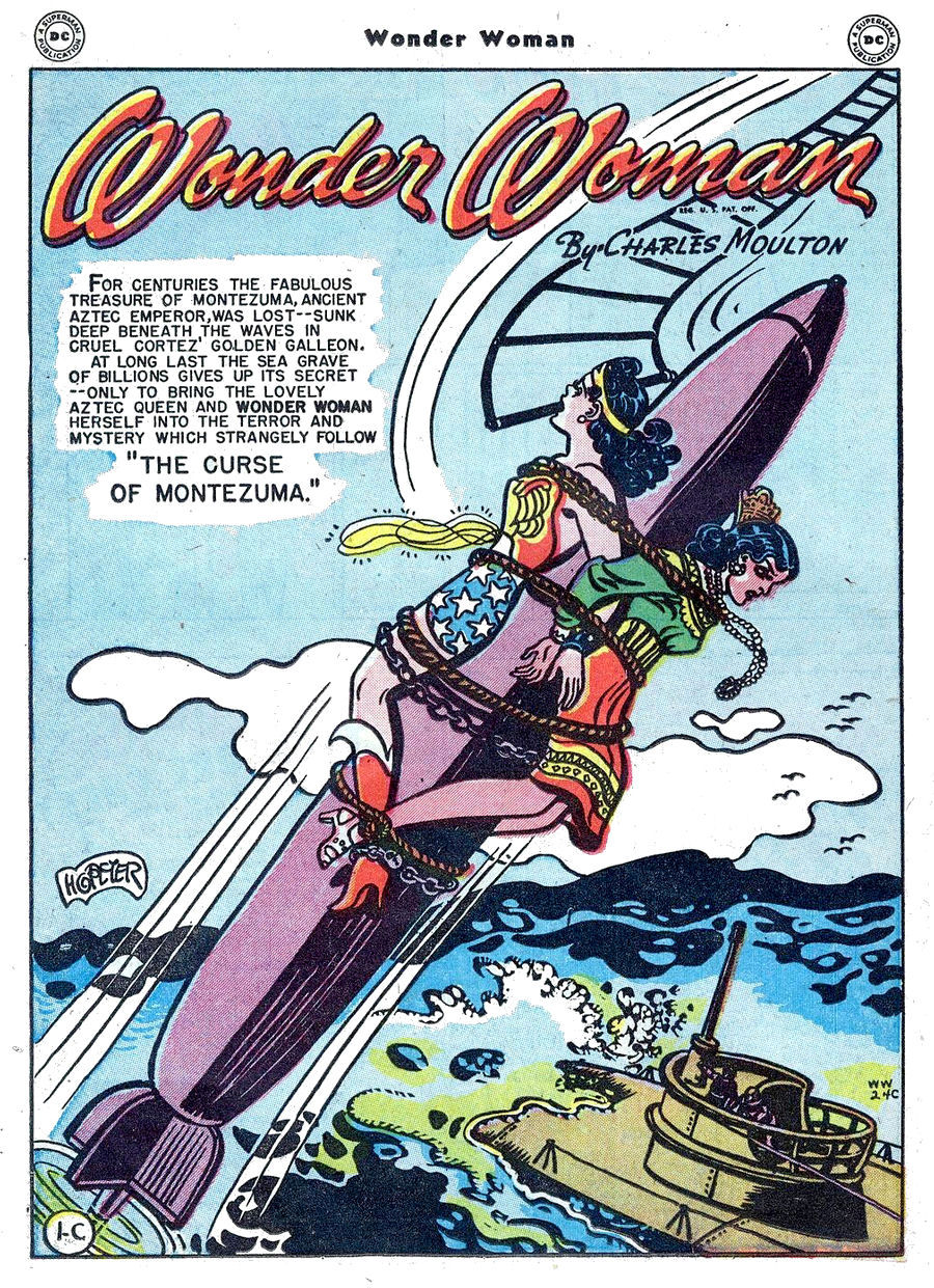 Ominous Octopus Omnibus: Wonder Woman - The Curse Of Montezuma