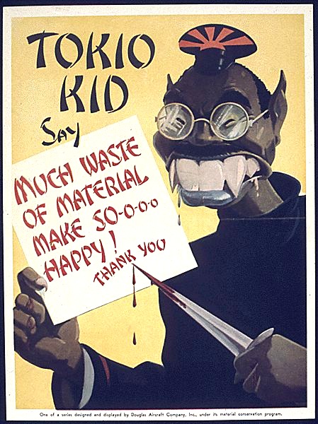 DETECTIVES DE GUERRA: "Tokio Kid Say". Propaganda estadounidense en la IIGM