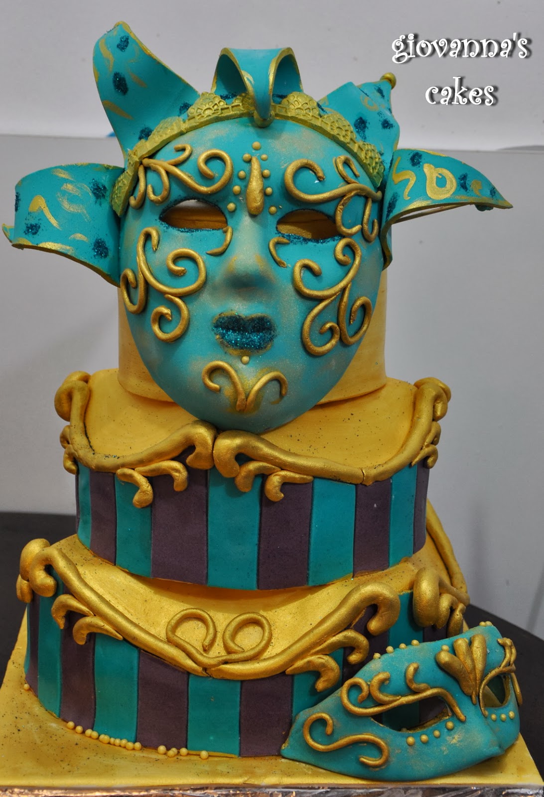 giovanna's cakes: Masquerade cake