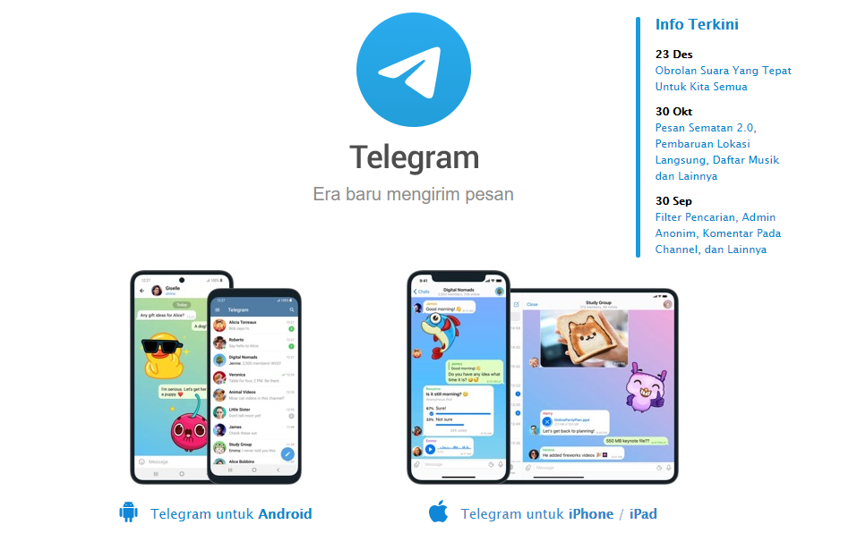 Fitur Terbaru Telegram Bisa Tambah Teman di Lokasi yang Sama, Tanpa No ...