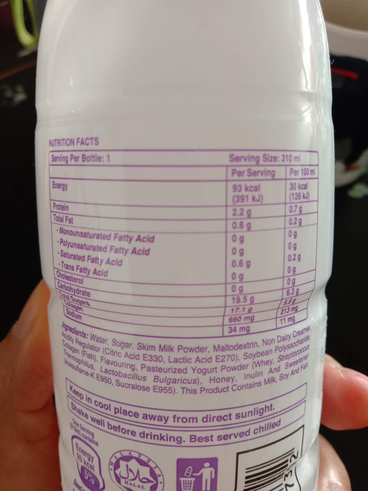 Review Yobick Lite+ Collagen Yogurt Flavoured