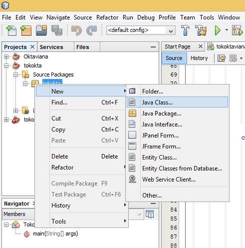o-zone: Membuat Kalkulasi Harga Diskon (Netbeans - Java)