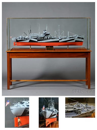 C A M O U P E D I A: USS Cambria | Camouflaged Ship Model