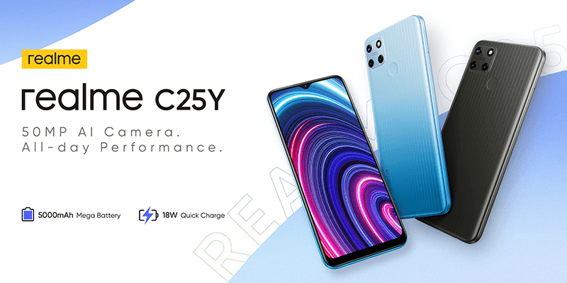 realme C25Y with 50MP cam silently arrives in PH, priced at 7,990
