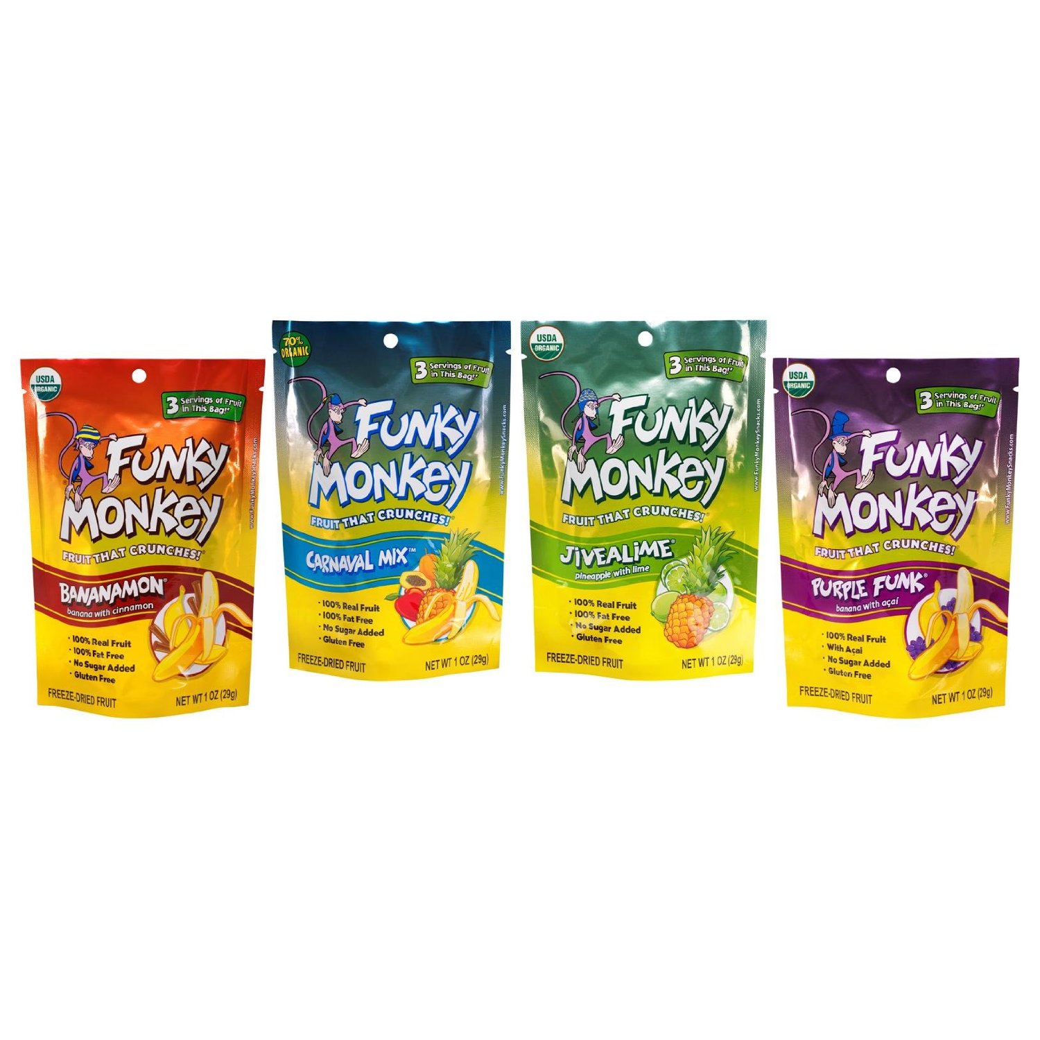WOMAN OF HOPE AND PRAYER: FUNKY MONKEY SNACKS REVIEW
