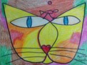 PAUL KLEE CAT AND BIRD