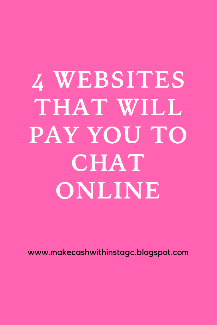 Internet Marketing Strategies: 4 Sites that will pay you to Chat