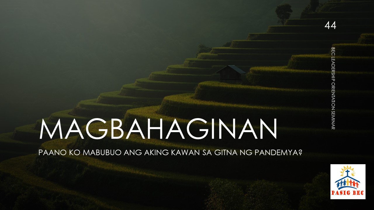 Paano mag-organisa ng BEC