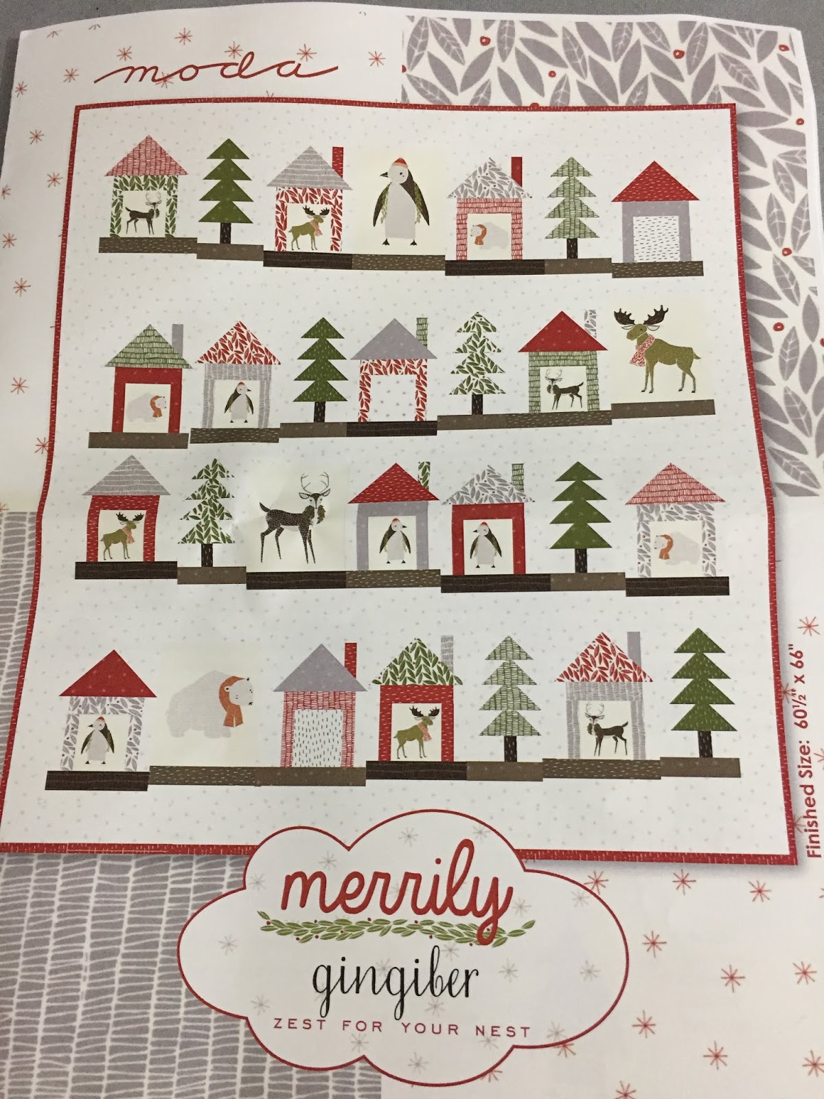 WHERE'S THE DUDE: Merrily Quilt Kit