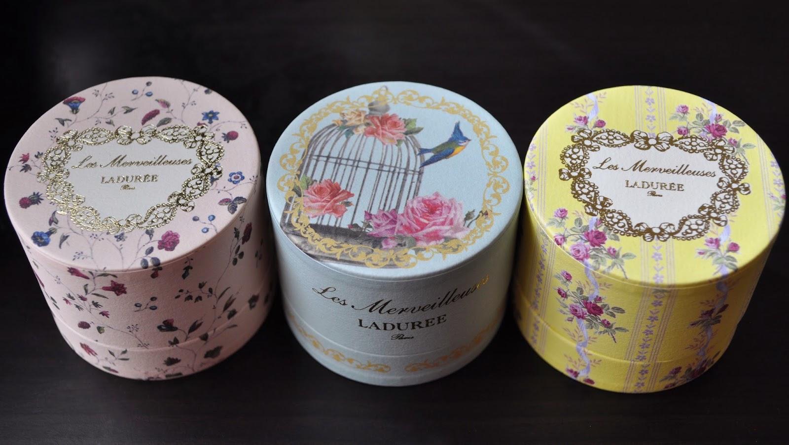 Petals In The Wind...Les Merveilleuses Laduree Mini Face Color 01, 02 ...