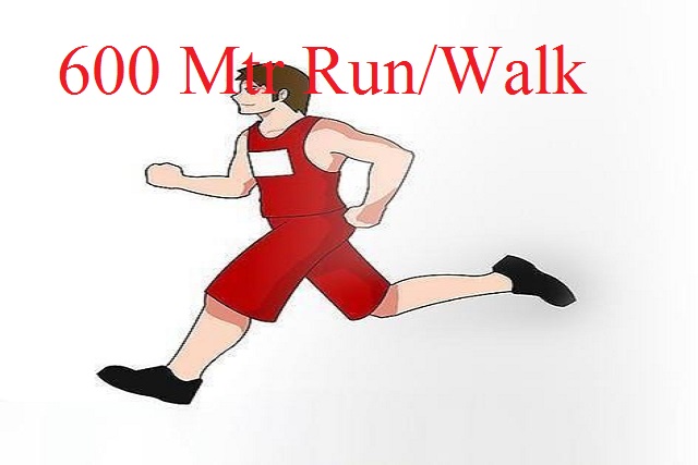 600 MT Run / Walk Stamina