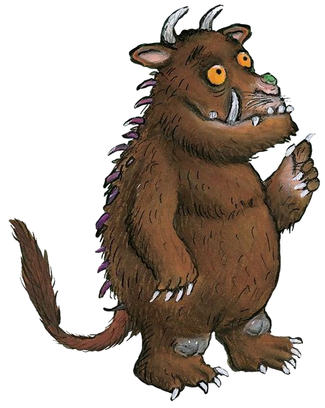 Fly me to the broom: The Gruffalo