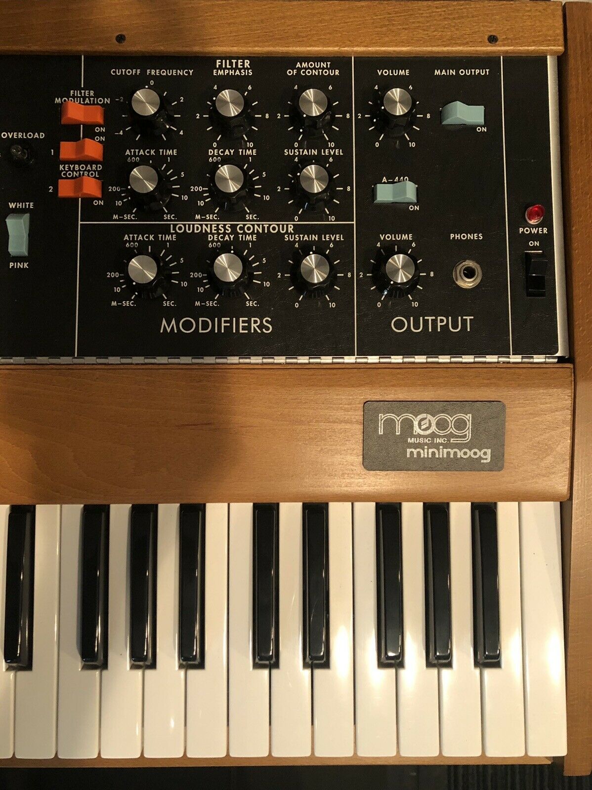 MATRIXSYNTH: Minimoog Model D Reissue SN 0139