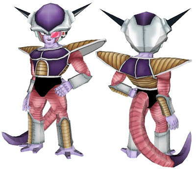 Dragon Ball Frieza First Form Papercraft | Papercraft Paradise ...