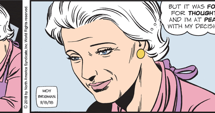 Mary Worth and Me: Mary Worth 2835