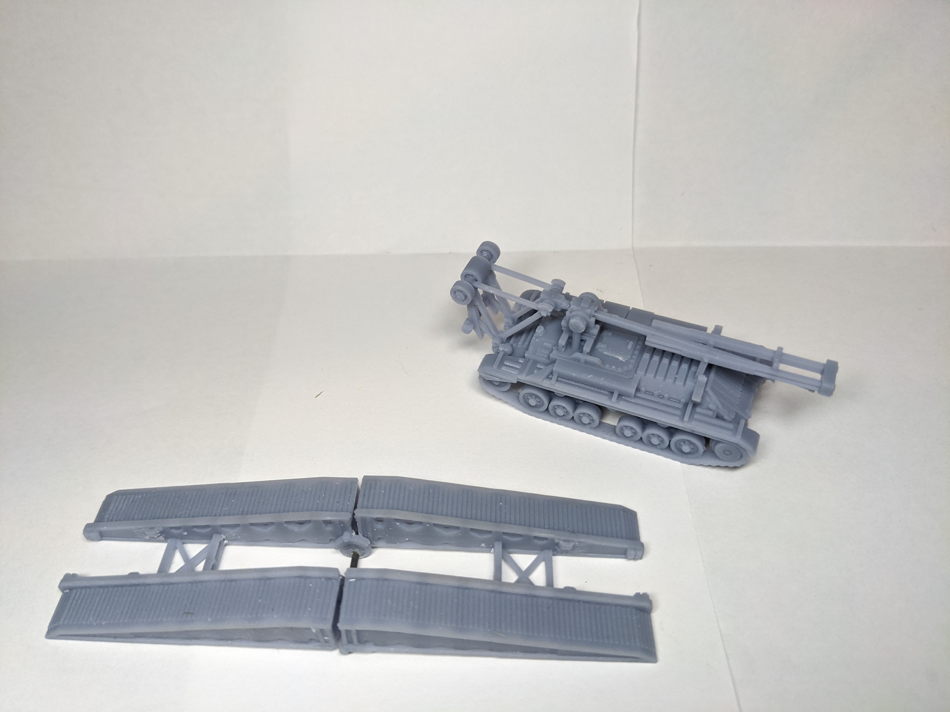 Mad Tin Hatter!: Battlefield3d - 15mm Valentine Bridgelayer