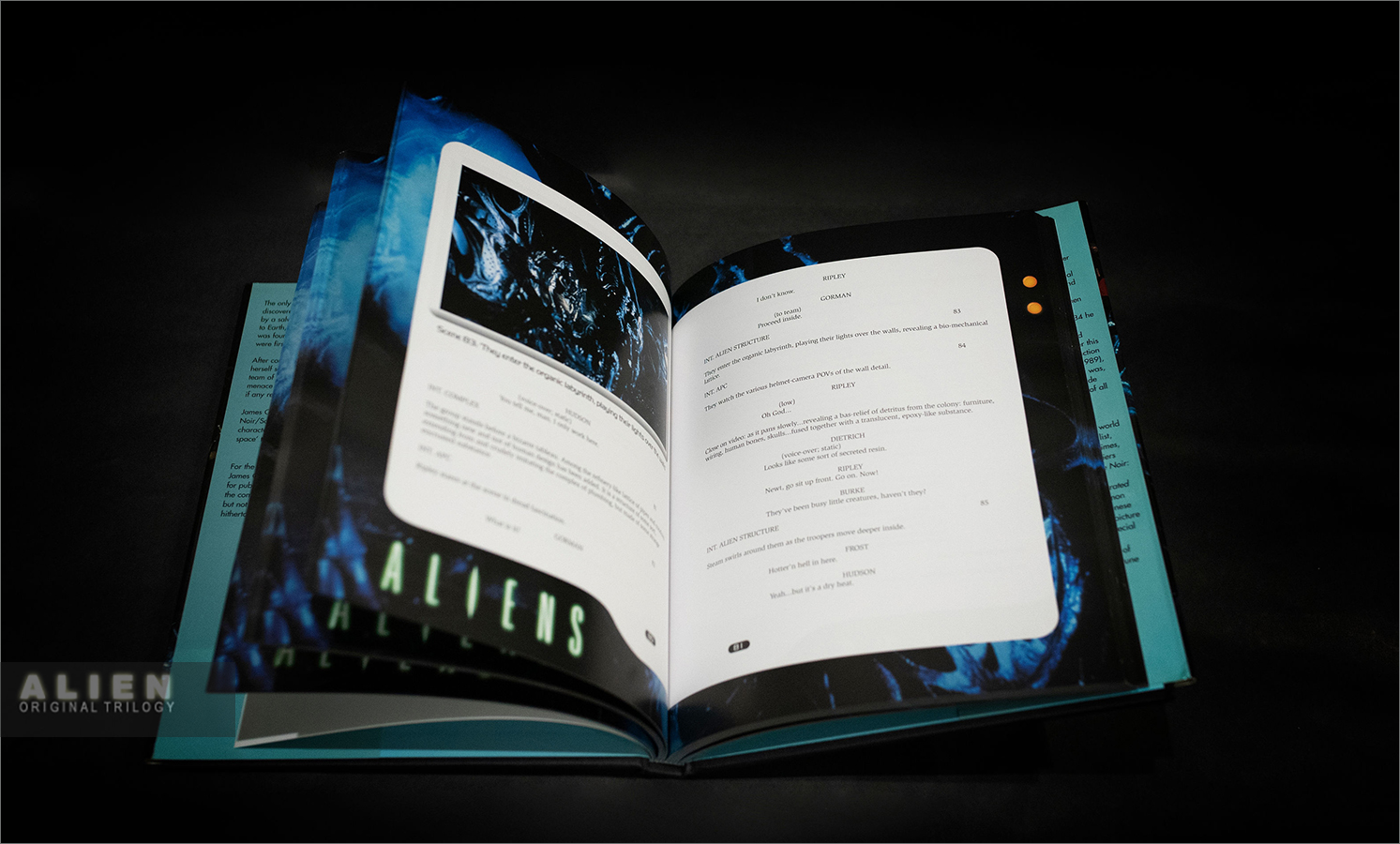 Aliens Illustrated Screenplay