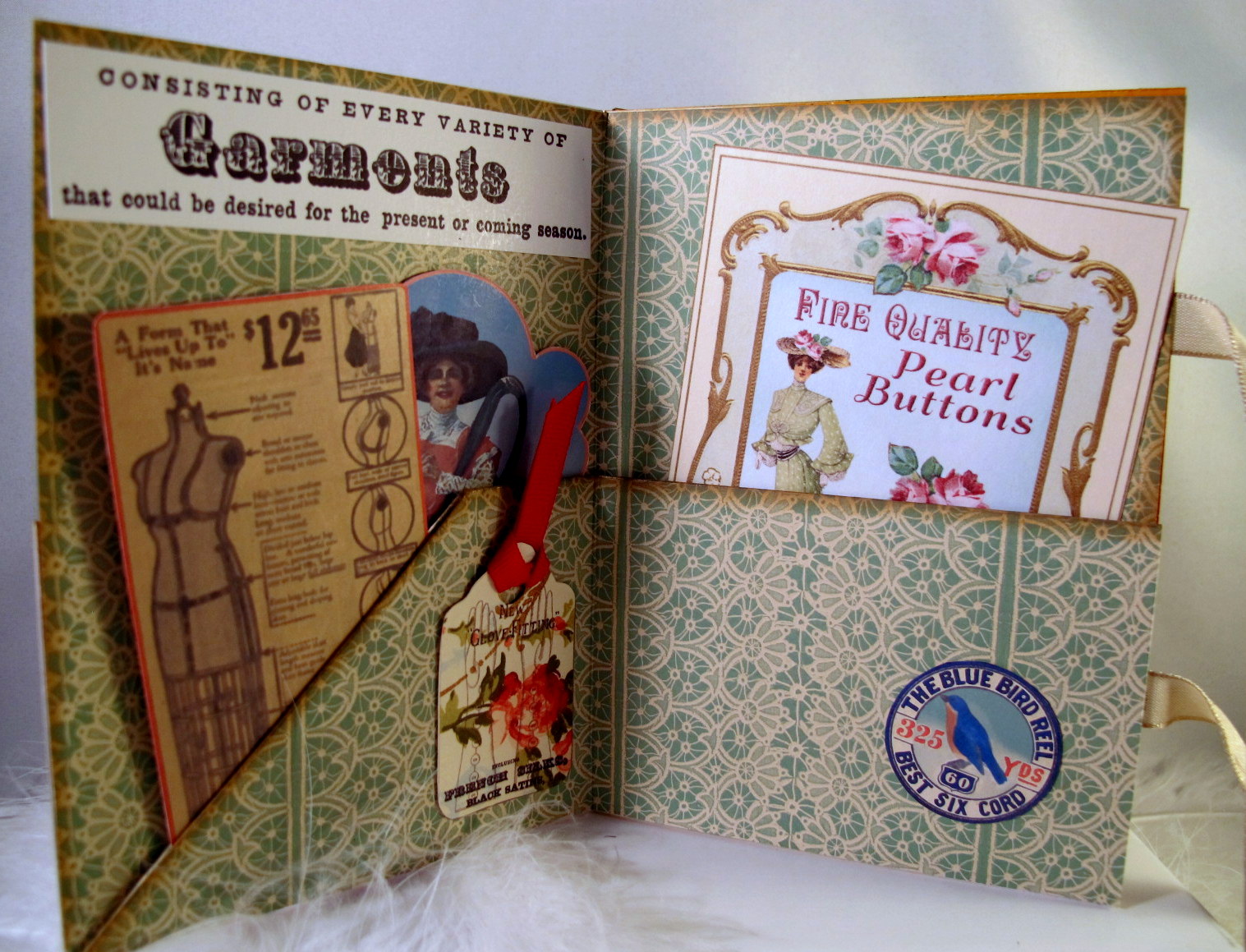 DAR'S CRAFTY CREATIONS: A Pretty Little POCKET Book Tutorial!