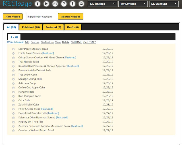 Recipage- Tutorial | Life and Linda