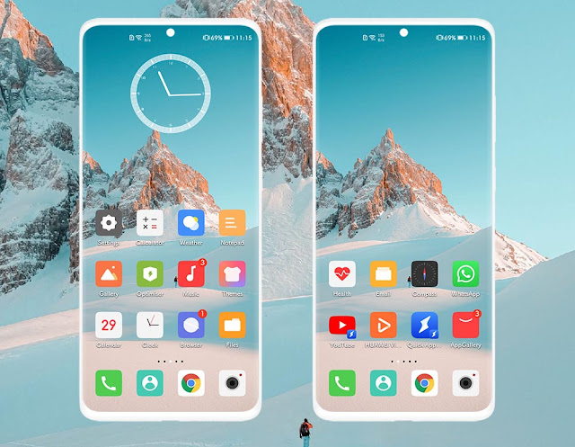 [EMUI THEME] Minimal Mountain EMUI 10/11 & Magic Ui 3/4 Theme