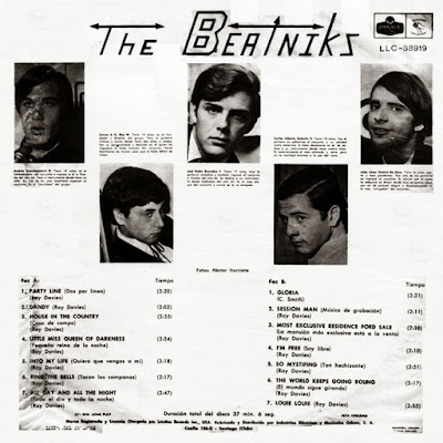 ENTRE MUSICA: THE BEATNIKS - The Beatniks Beat (LP 1967)