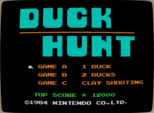 "Duck Hunt" - NES/Famicom