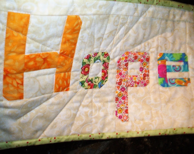 The Academic Quilter: Hope and kindness