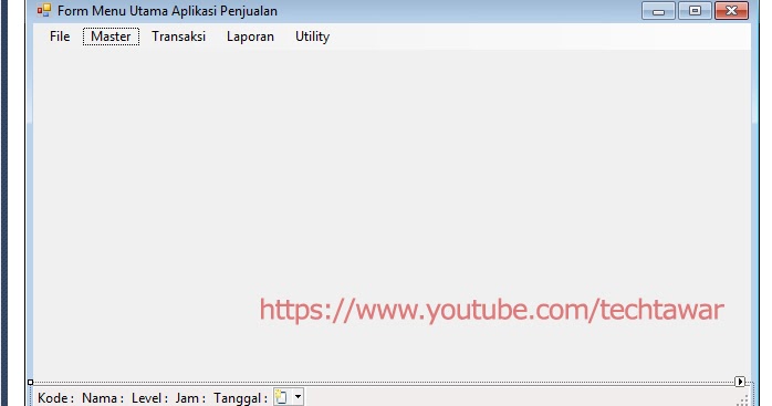 Membuat Aplikasi Penjualan VB .NET Database MySQL - #Part 6 | JNM | JavaNet Media