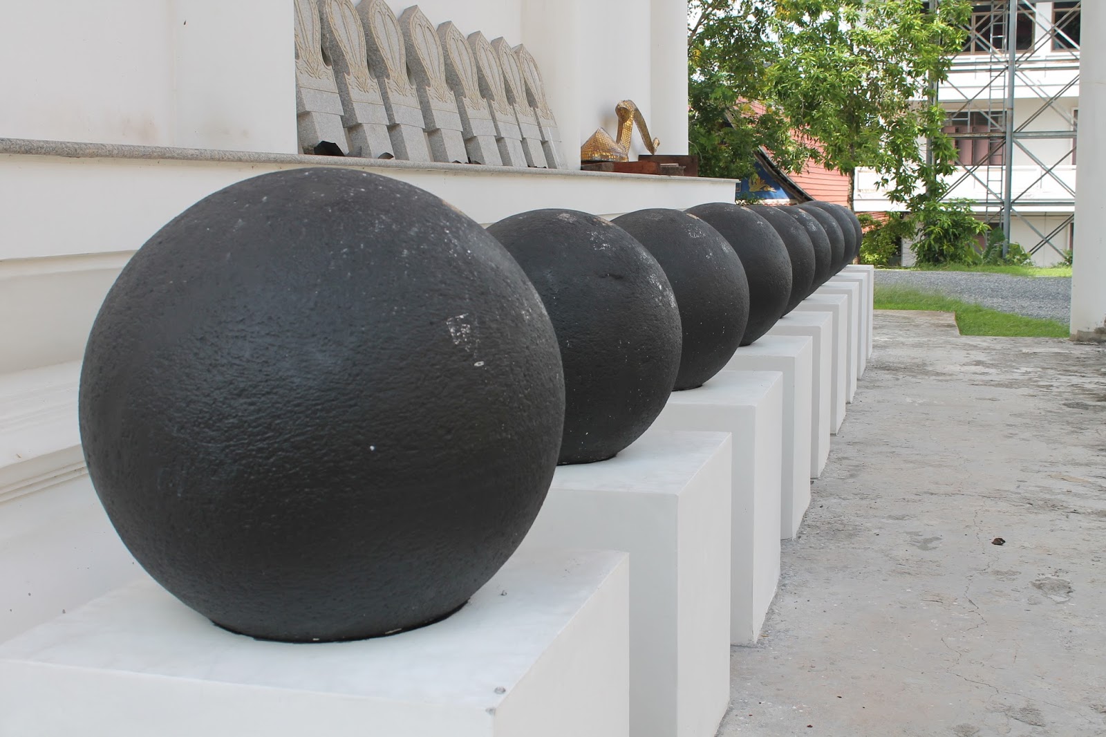 Thailand place to visit: Sacred Rock Balls At A Buddhist Wat | About ...