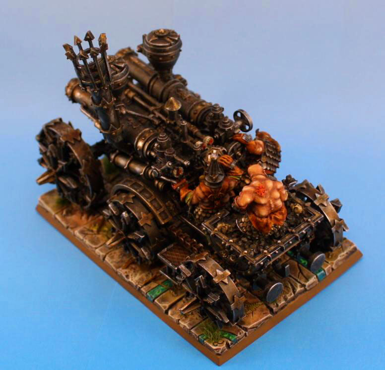 Dr. Willett's Workshop: Chaos Dwarf Iron Daemon + New Base